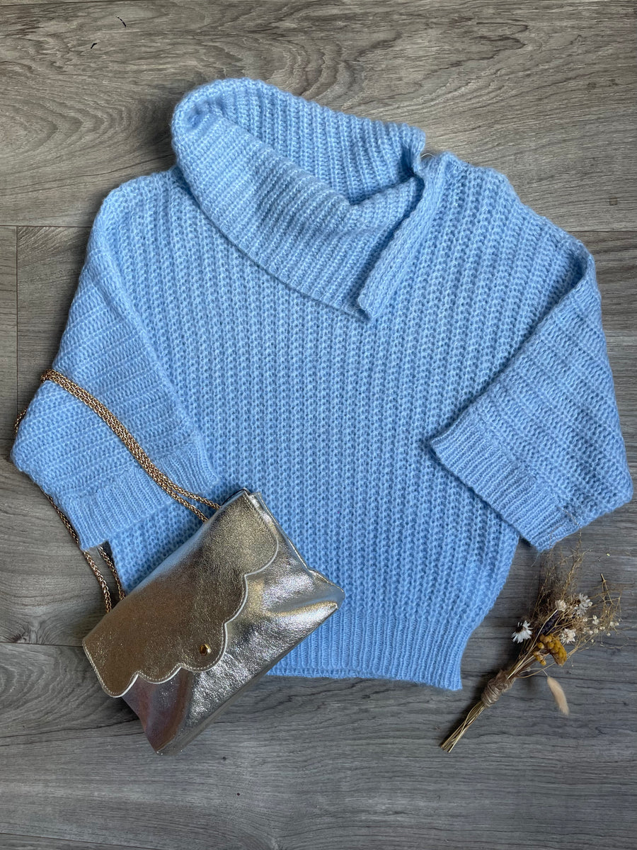 Pull bleu - ELLY – Des habits et nous